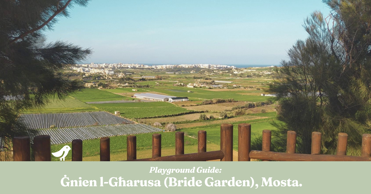 Playground Guide: Ġnien l-Għarusa (Bride Garden), Mosta. - Island Bebe