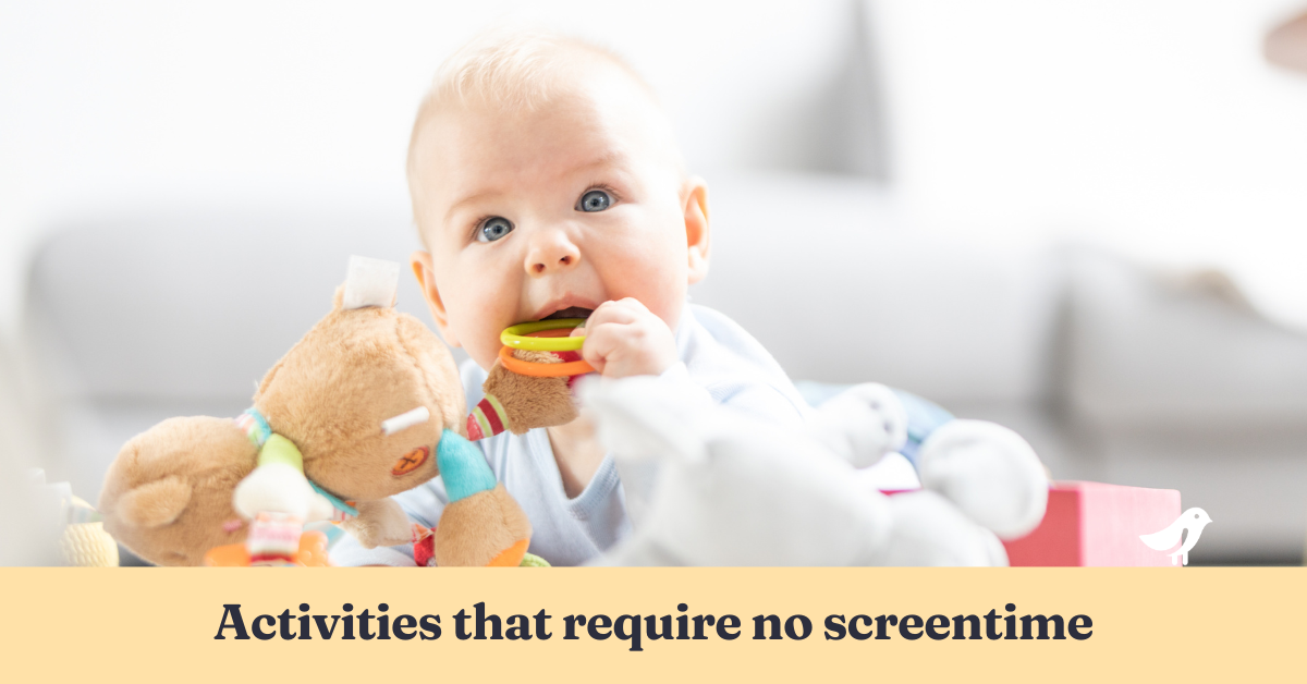 Activities That Require No Screen Time - Island Bebe